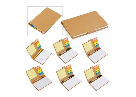 LIBRETA CON POST IT - TEXTIPROM