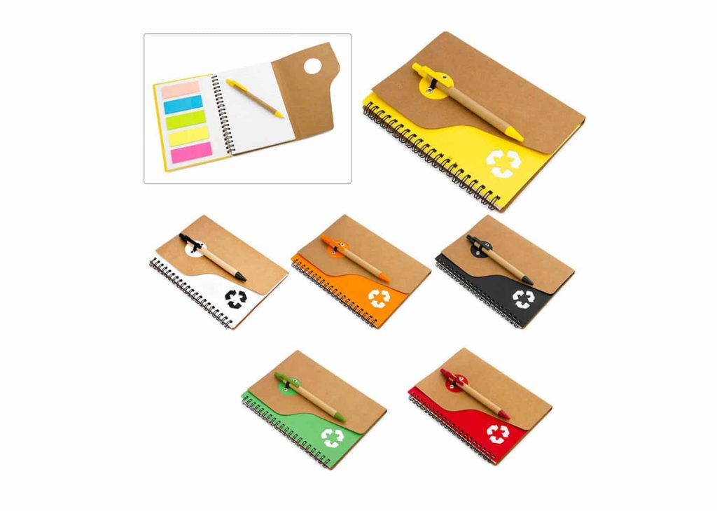 CUADERNO CON POST IT - TEXTIPROM